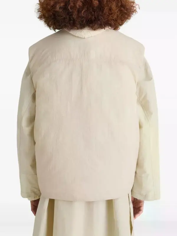 LEMAIRE Quilted Pocket Gilet - Neutrals