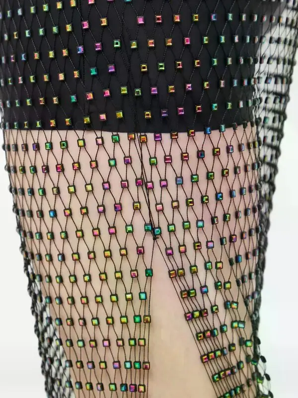 Patrizia Pepe Beaded Embellished Midi Skirt