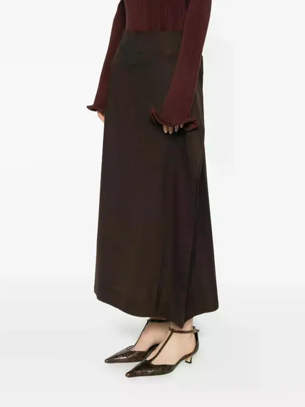 Séfr Button Slit Skirt