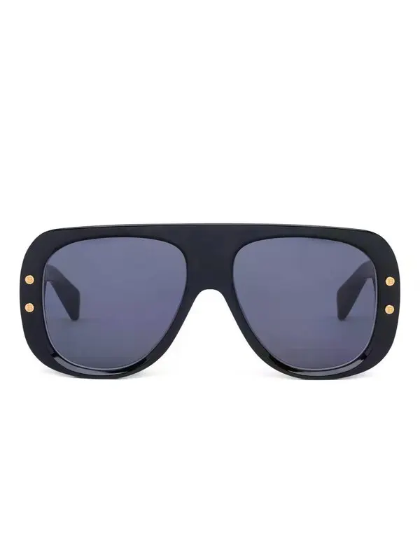 Balmain Pilot-frame Sunglasses - Black
