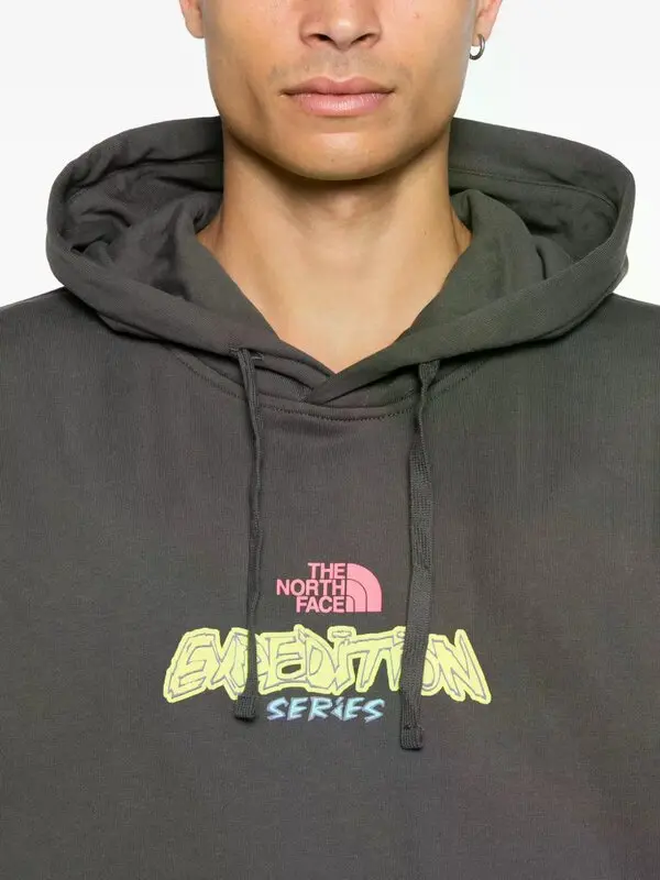 The North Face Graphic-print Hoodie - Grey