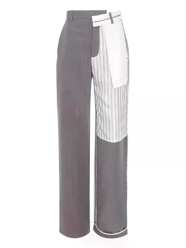 CUANNA Striped-panel Trousers
