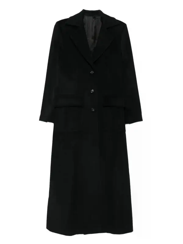 PT TORINO Buttoned Wool Coat
