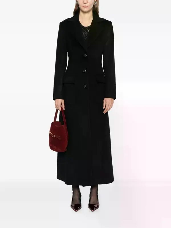 PT TORINO Buttoned Wool Coat