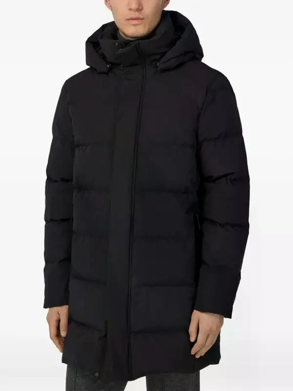 Boggi Milano Padded Coat - Black