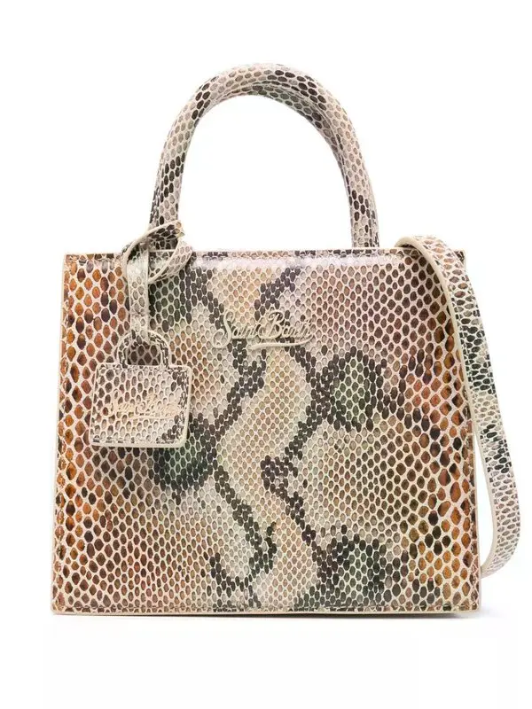 MC2 SAINT BARTH Top Handle Tote Bag - Neutrals