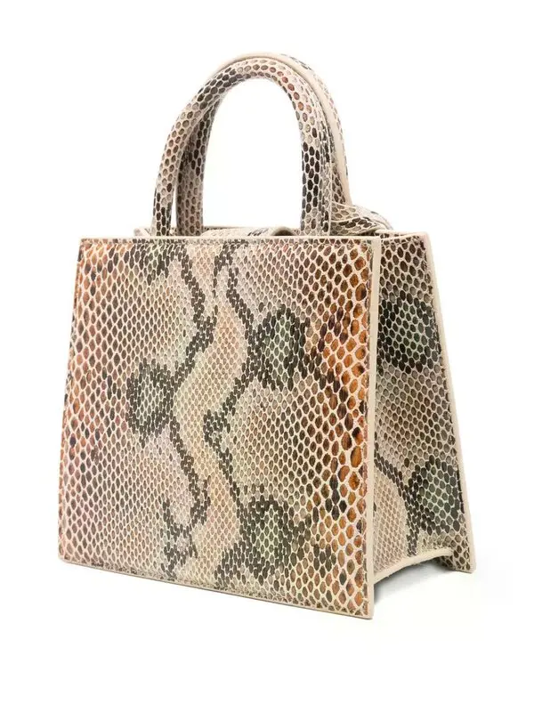 MC2 SAINT BARTH Top Handle Tote Bag - Neutrals