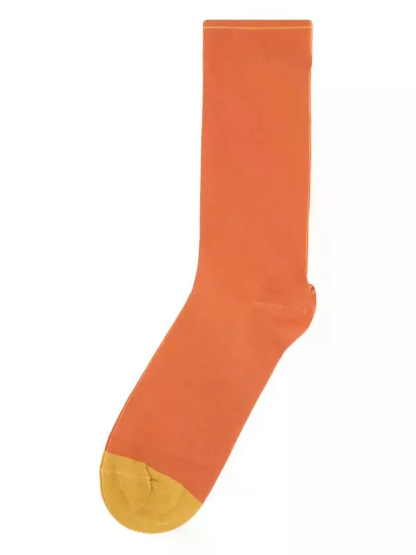 LA MAISON Contrast-toe Socks