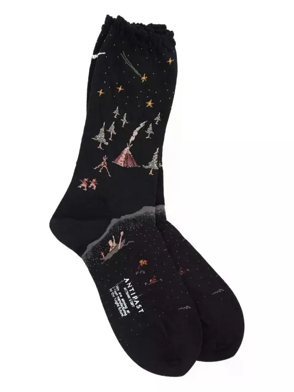 ANTIPAST Lagom Socks - Black