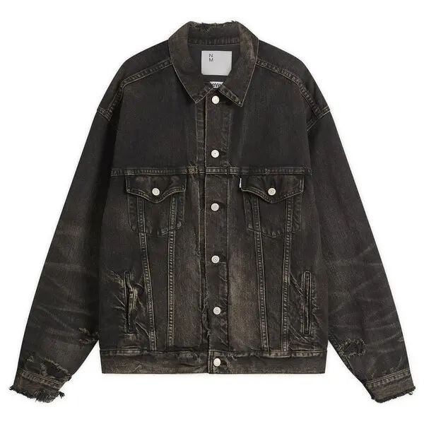 Junya Watanabe Garment Dyed Denim Trucker Jacket - Indigo