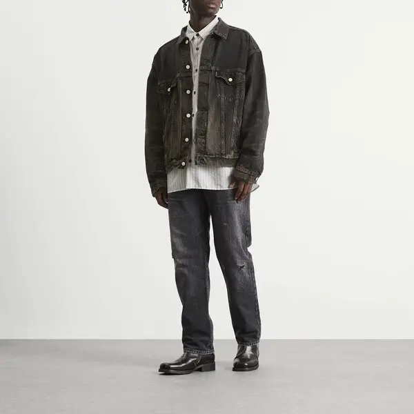 Junya Watanabe Garment Dyed Denim Trucker Jacket - Indigo