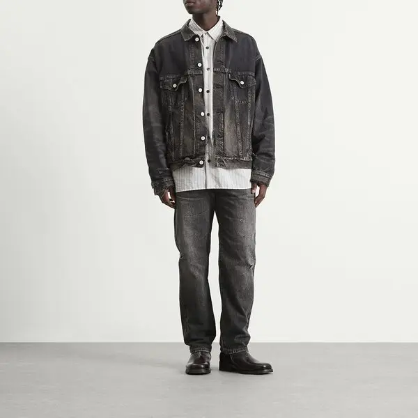 Junya Watanabe Garment Treated Jeans - Grey
