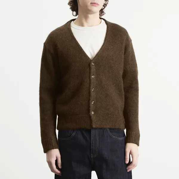 SECOND / LAYER Chevy Cardigan - Brown