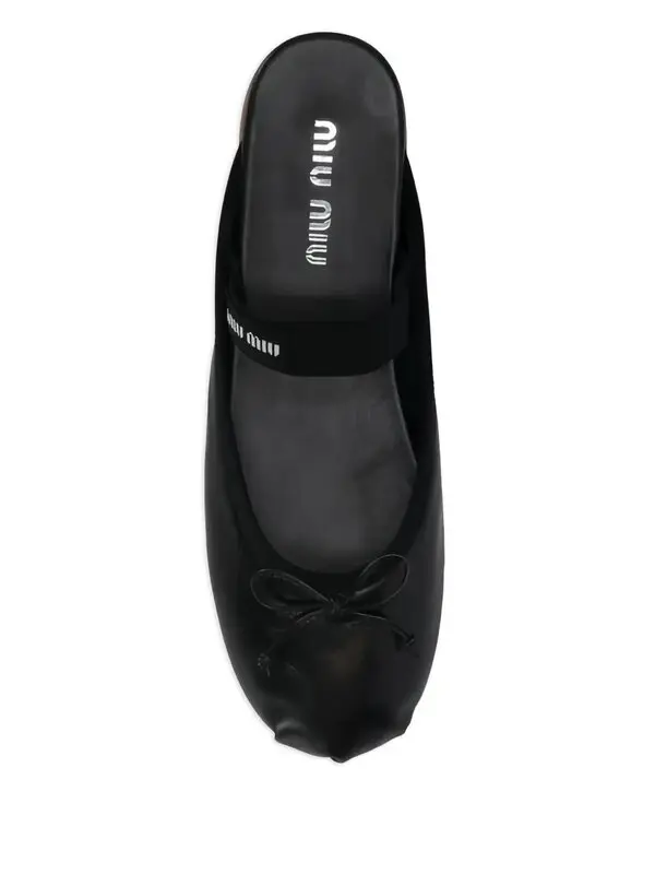 Miu Miu Bow-detail Mules