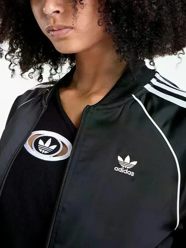 Adidas Sst Adicolor Zip-up Sweatshirt