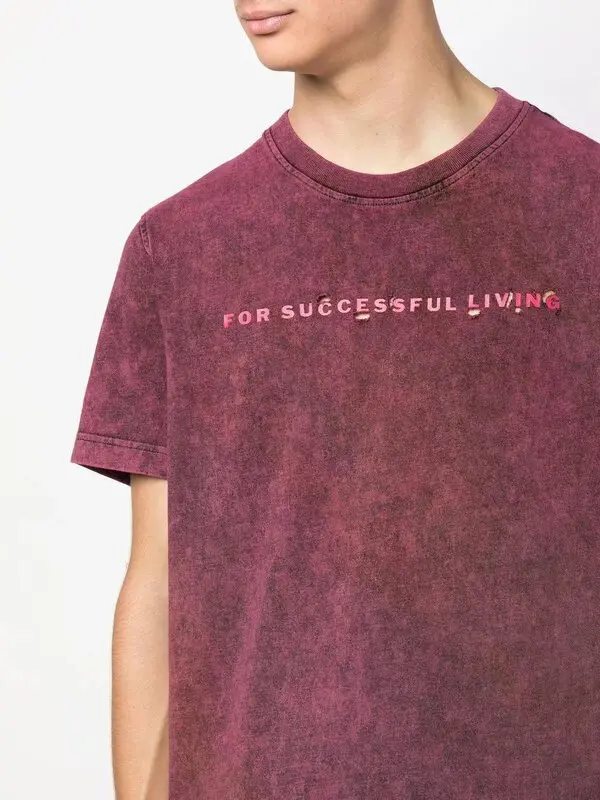 DIESEL® Graphic-print Cotton T-shirt