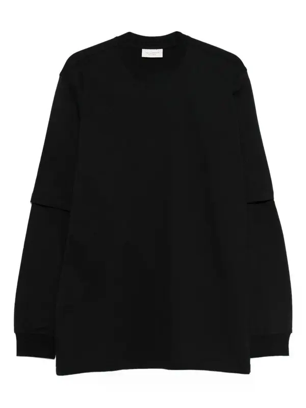 YES LONDON Layered-sleeve Sweatshirt