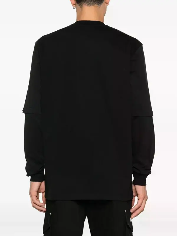 YES LONDON Layered-sleeve Sweatshirt