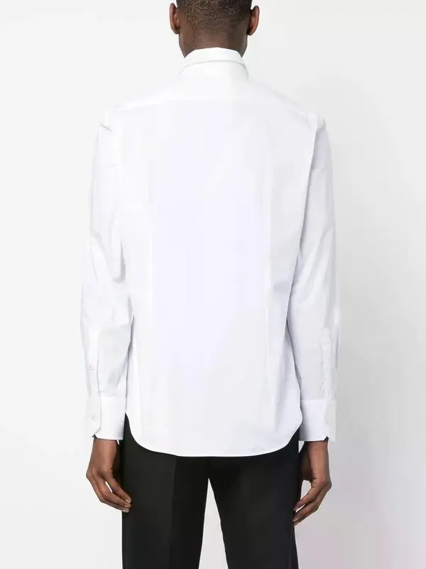 BILLIONAIRE Silver Cut Shirt