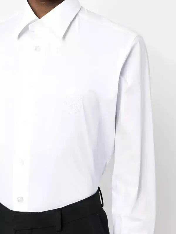 BILLIONAIRE Silver Cut Shirt