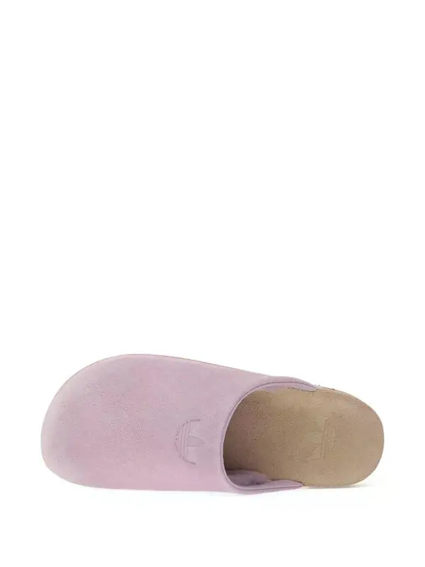 Adidas Adimule Logo-embossed Slippers - Purple