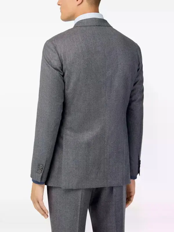 Boggi Milano Single-breasted Wool Blazer