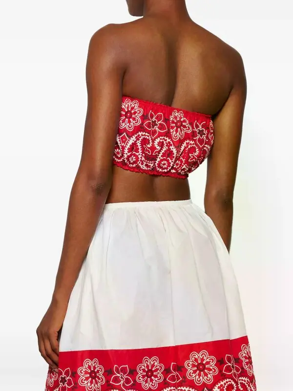 Miu Miu Bandana-print Top