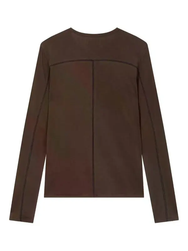 STUDIO TOMBOY Stitch-detail Long-sleeve T-shirt