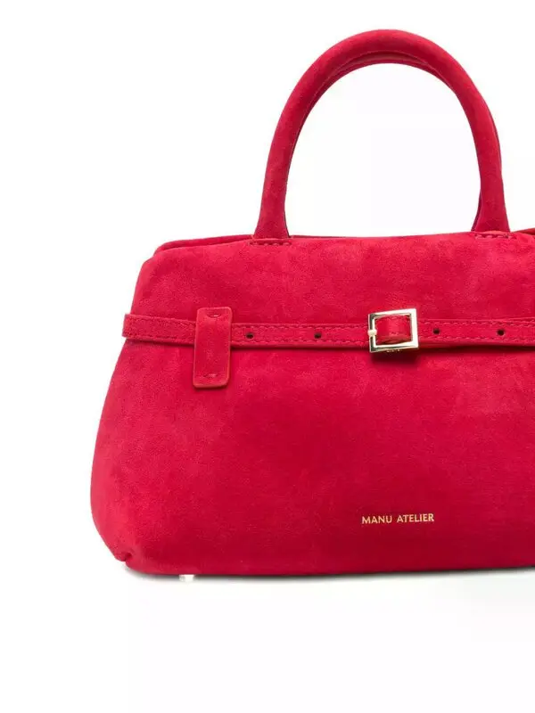 Manu Atelier Le Cambon Suede Tote Bag