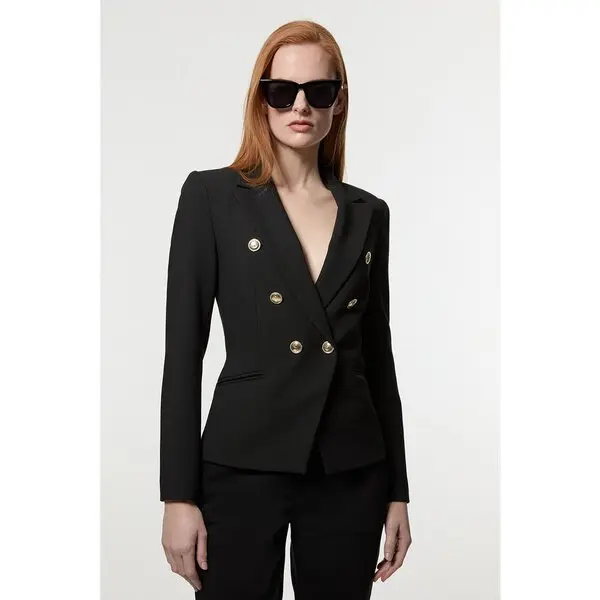 Karen Millen Petite Tailored Military Blazer