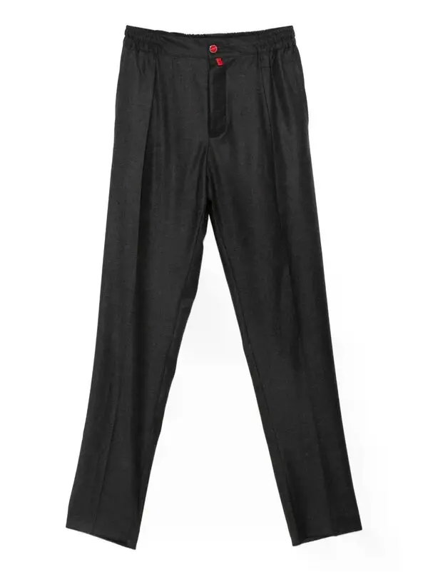Kiton Wool Trousers - Grey