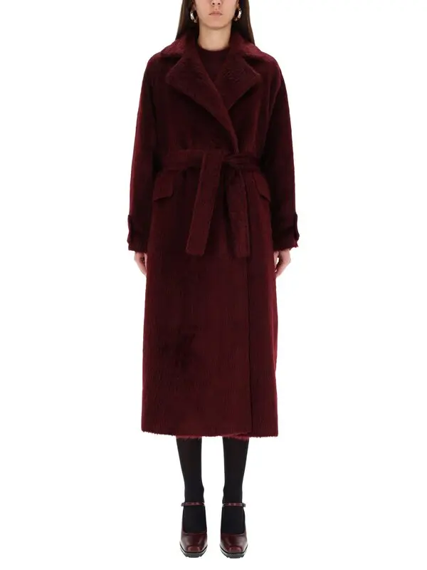 Max Mara Albata Coat - Red