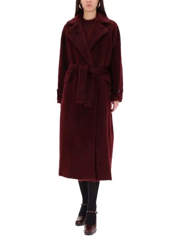 Max Mara Albata Coat - Red