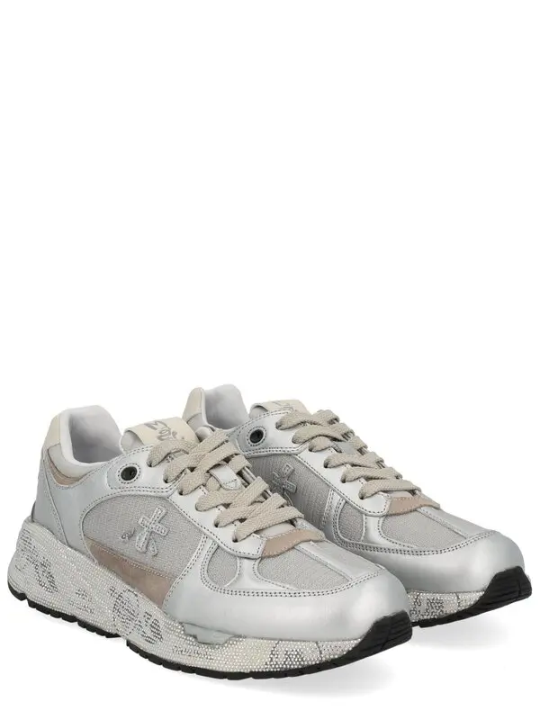 Premiata Mased Sneakers - Silver