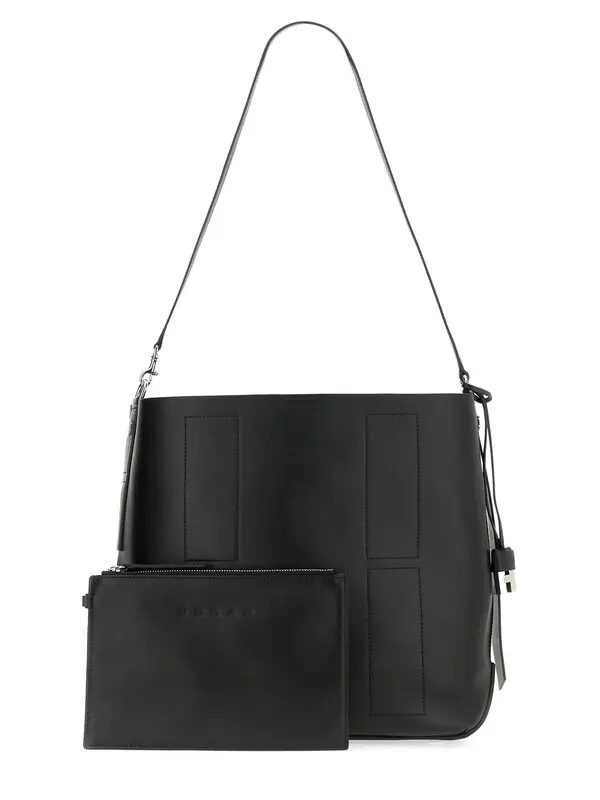 Hogan Hobo Bag "hocket" Medium - Black