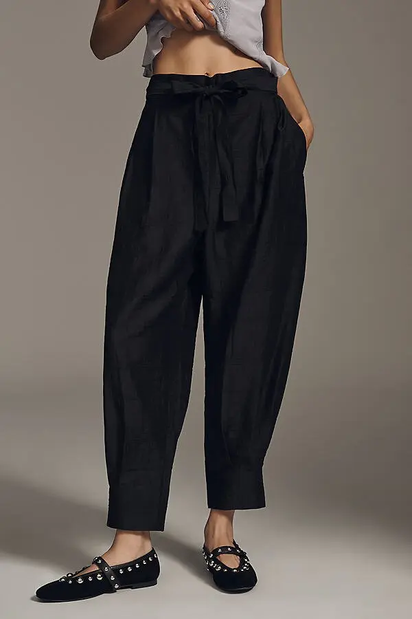 COREY LYNN CALTER Belted Balloon Trousers