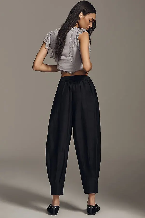 COREY LYNN CALTER Belted Balloon Trousers