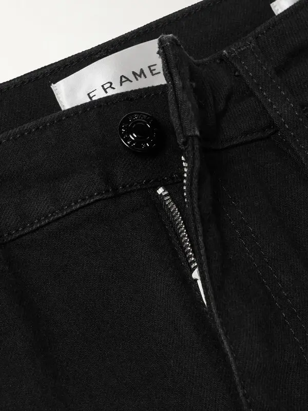 FRAME The Arrow High-rise Flared Jeans