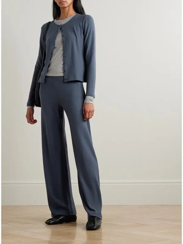 LESET Lauren Jersey Cardigan