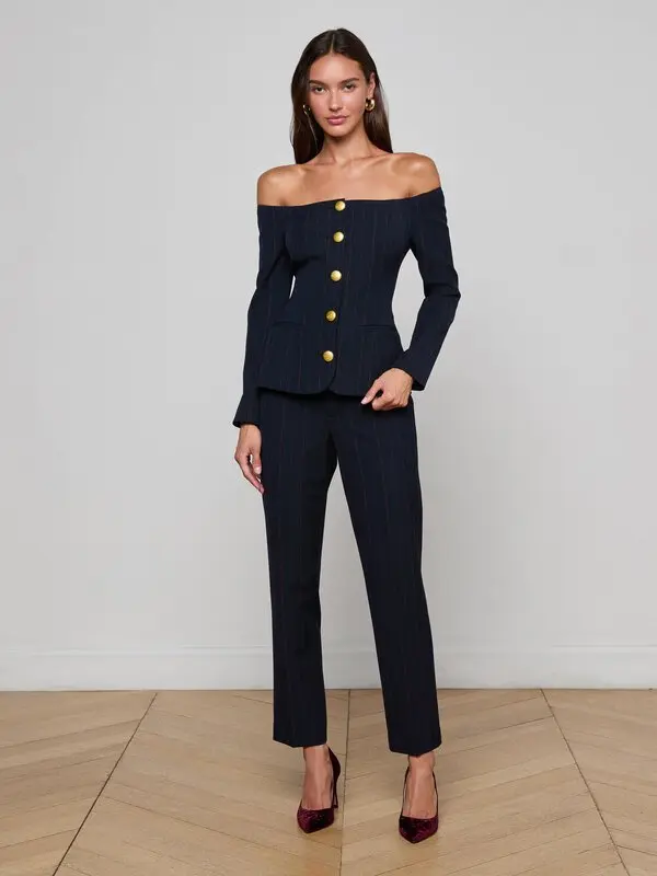 L'Agence Alice Blazer Top