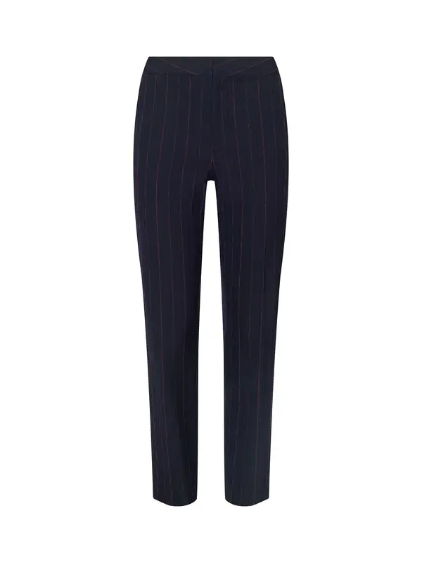 L'Agence Pinstriped Rebel Trousers
