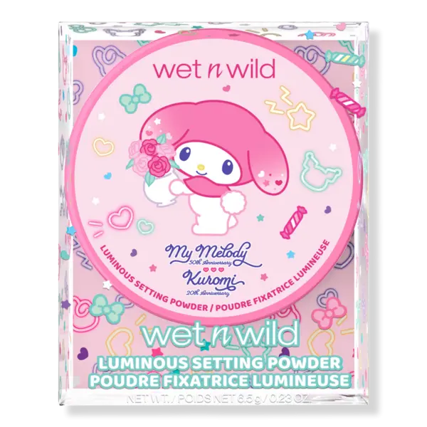 WET N WILD My Melody Anniversary Luminous Setting Powder - Sugar Sparkle