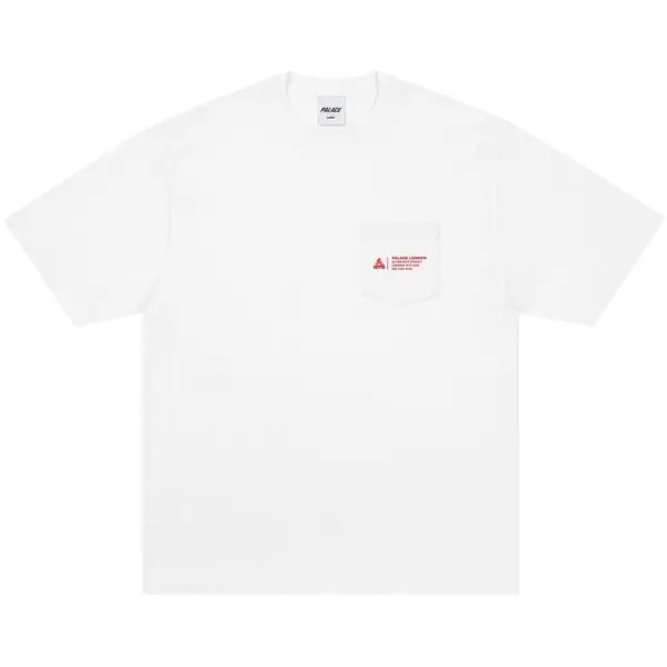 PALACE Shop Locator Pocket T-shirt - White