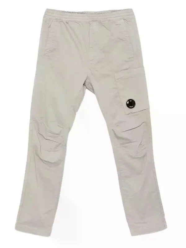 C.P. COMPANY Sateen Cargo Pants - Grey