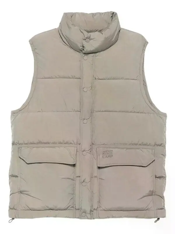 Maison Kitsuné Puffer Gilet - Grey