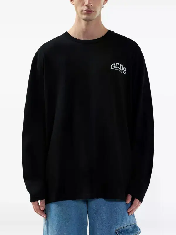 Gcds Logo-print Long-sleeve T-shirt