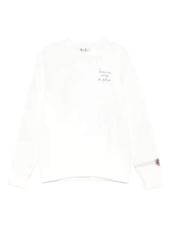 MC2 SAINT BARTH Crew-neck Sweatshirt - White