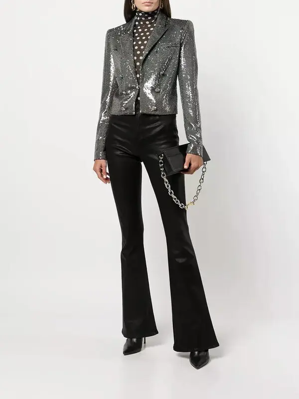 L'Agence Marty Flared Denim Jeans