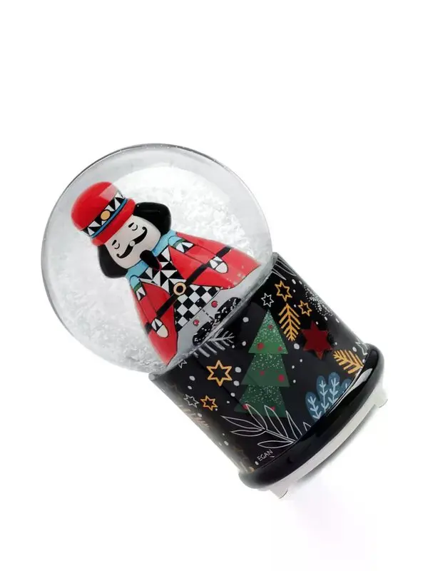EGAN Nutcracker Christmas Snow Globe