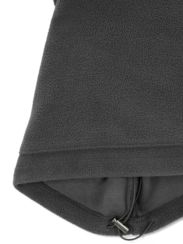 STUDIO TOMBOY Fleece Button-placket Hoodie